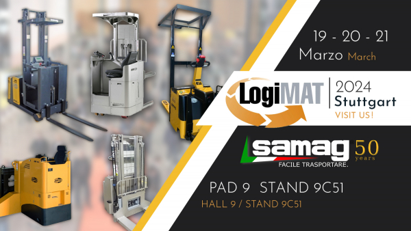 Samag auf der LogiMAT 2024 - News - Samag Industriale S.r.l.